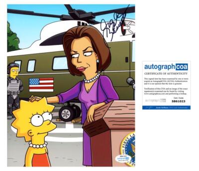 Angela Bassett "The Simpsons" AUTOGRAPH Signed 'Michelle Obama' 8x10 ...