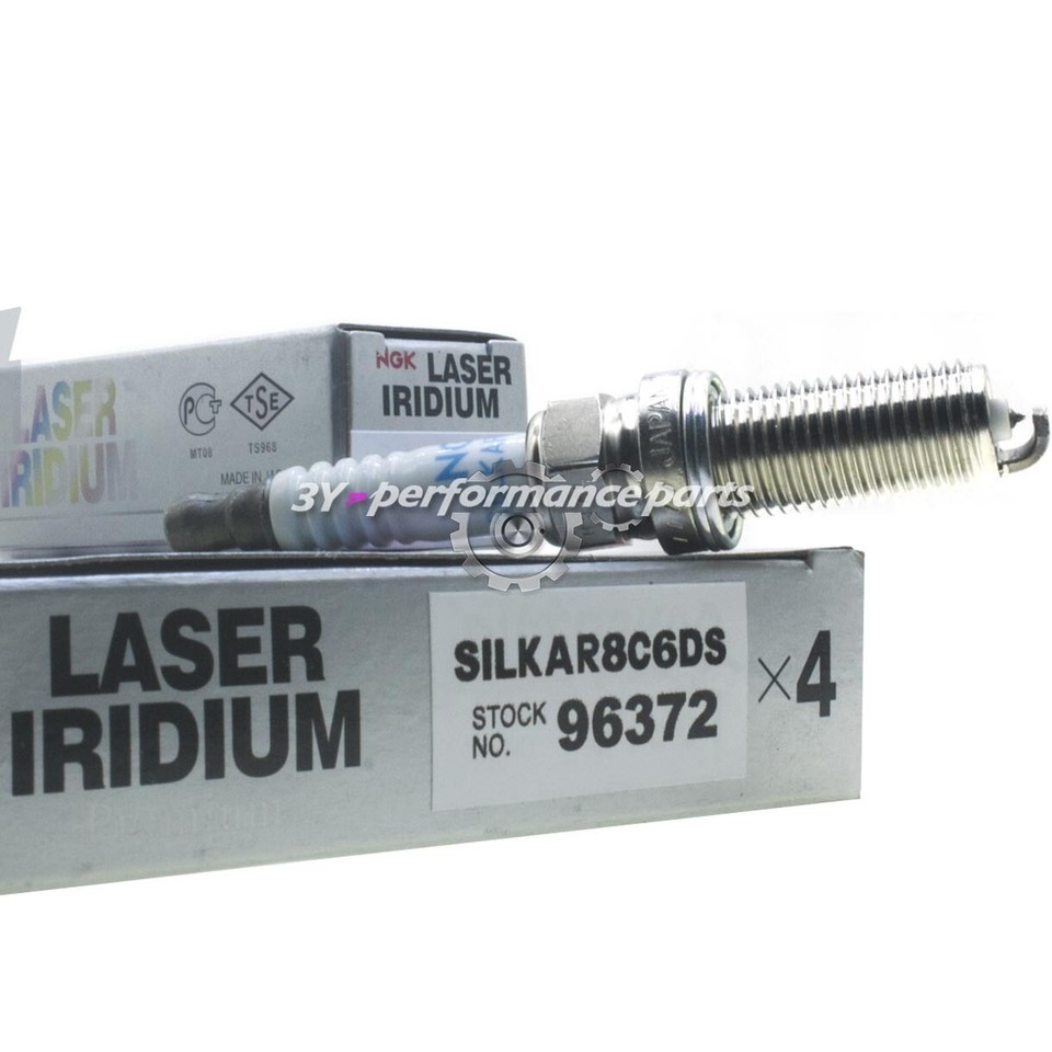 1PC' SILKAR8C6DS (96372) - Laser Iridium Spark Plug / - Single Plug Ngk ...