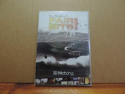 taj burrow's fair bits dvd billabong surfing movie brand new & sealed ...
