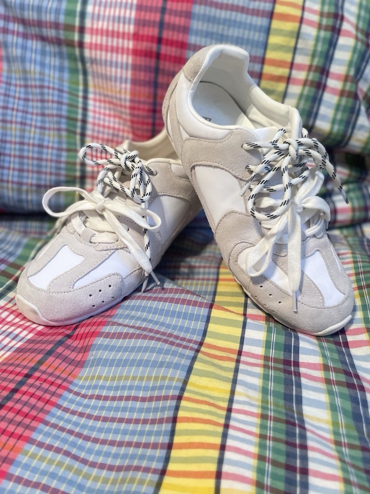 ALDO Adrelia White/Bone Women's Low top sneakers Shoes Double Laces ...
