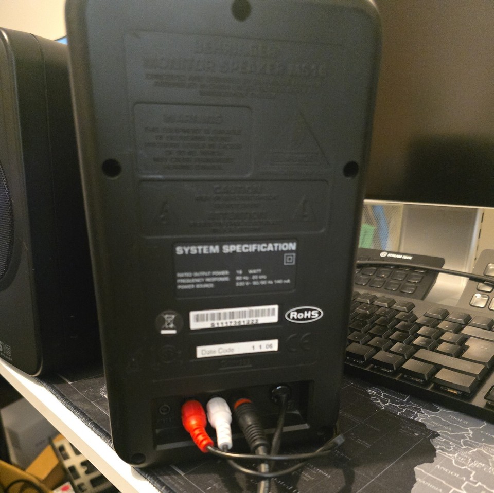 Behringer MS16 Active Monitor Speakers | eBay UK