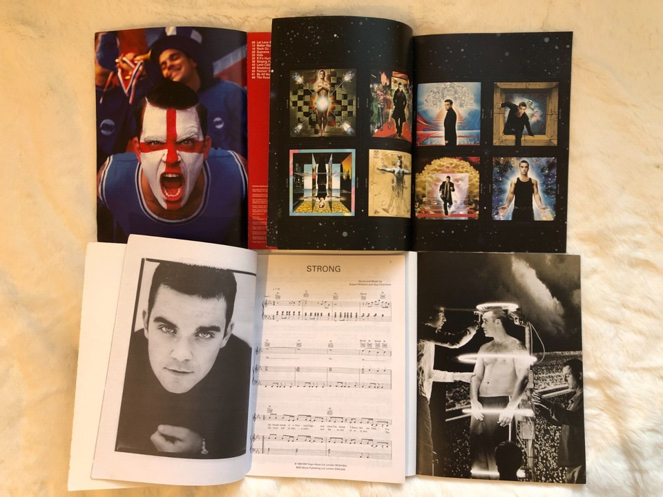 Robbie Williams Music Books Vocal Piano Guitar * BARGAIN * £30 * | eBay UK
