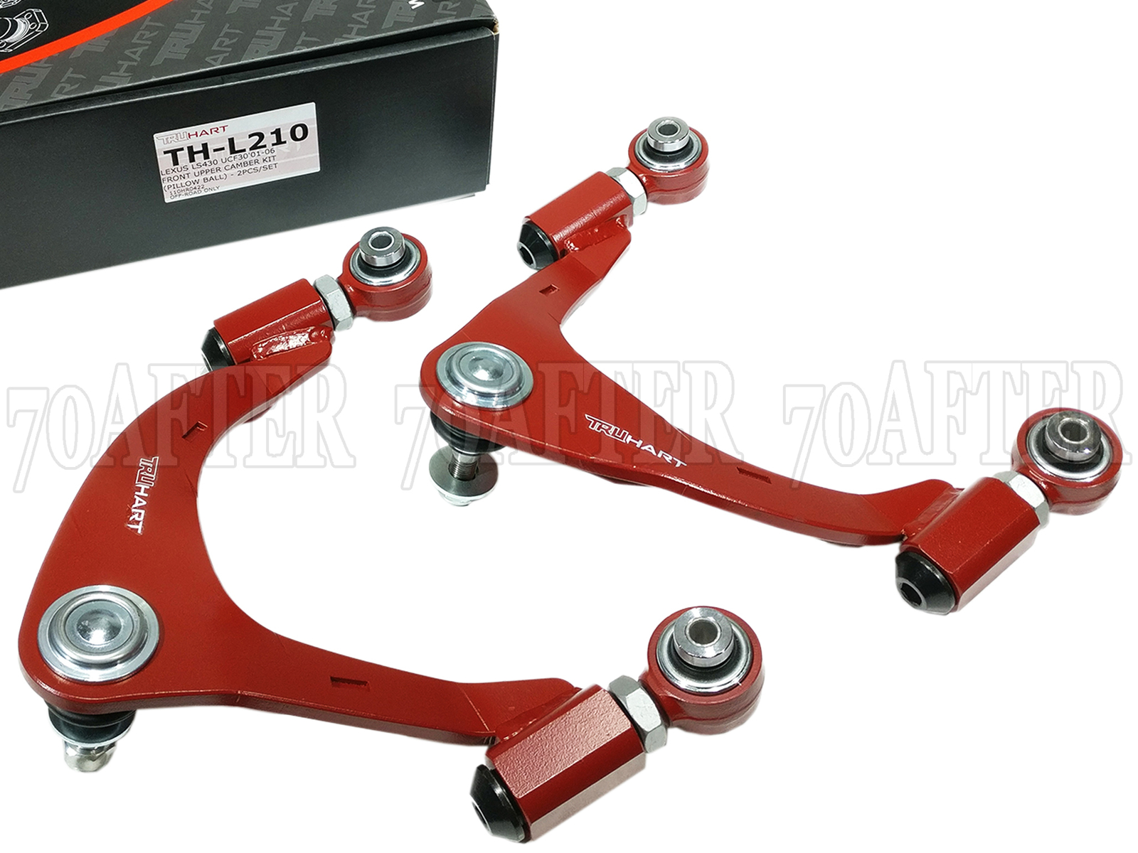 TruHart Adjustable Front Upper Camber Arm Alignment Kit for 01-06 Lexus ...