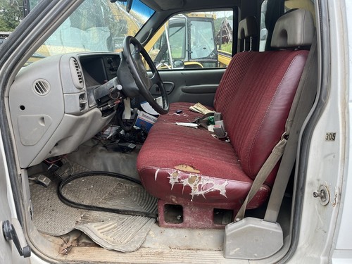 1997 GMC 3500 HD 6.5L Turbo Diesel Dually w/ Reading Utility Body Parts ...