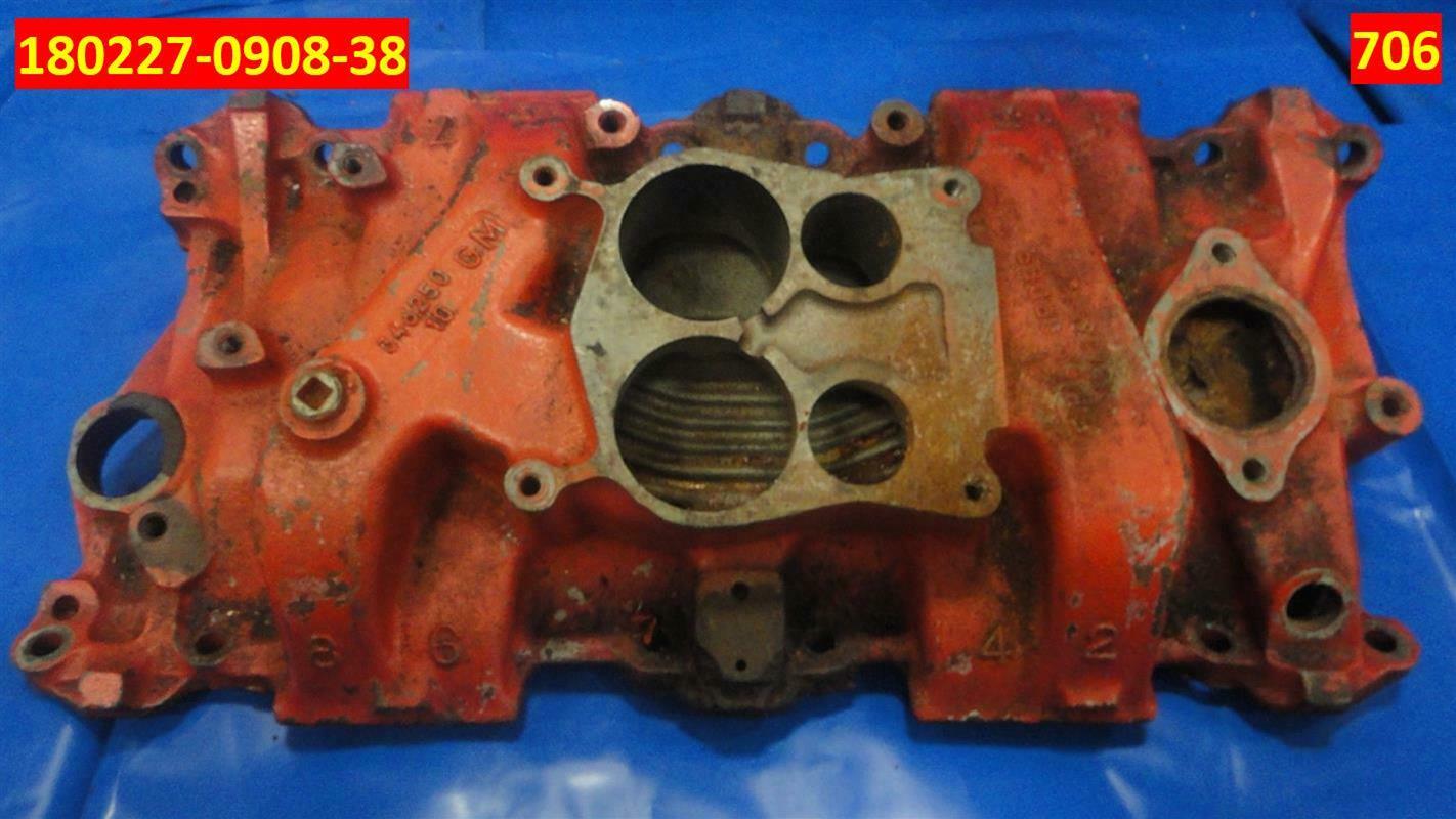 346250 Intake Manifold fits GM V8 SBC Volvo/OMC/Mercruiser | eBay