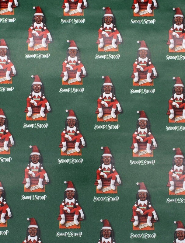 Snoop Dogg Snoop on The Stoop Green Gift Wrap- 4 ROLLS NEW & Sealed! | eBay