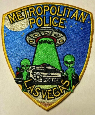 Las Vegas Metropolitan Police Department LVMPD UFO Patch | eBay