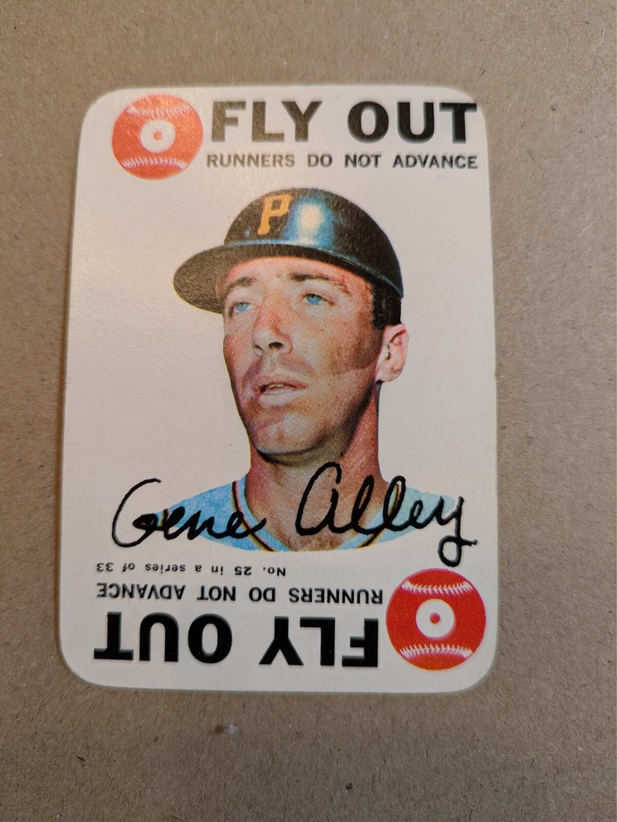 1968 Topps Card Game #25 Gene Alley Pittsburgh Pirates | eBay