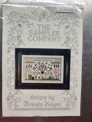 The Sampler Company Thread Count Cross Stitch Pattern Brenda Keys Kind ...