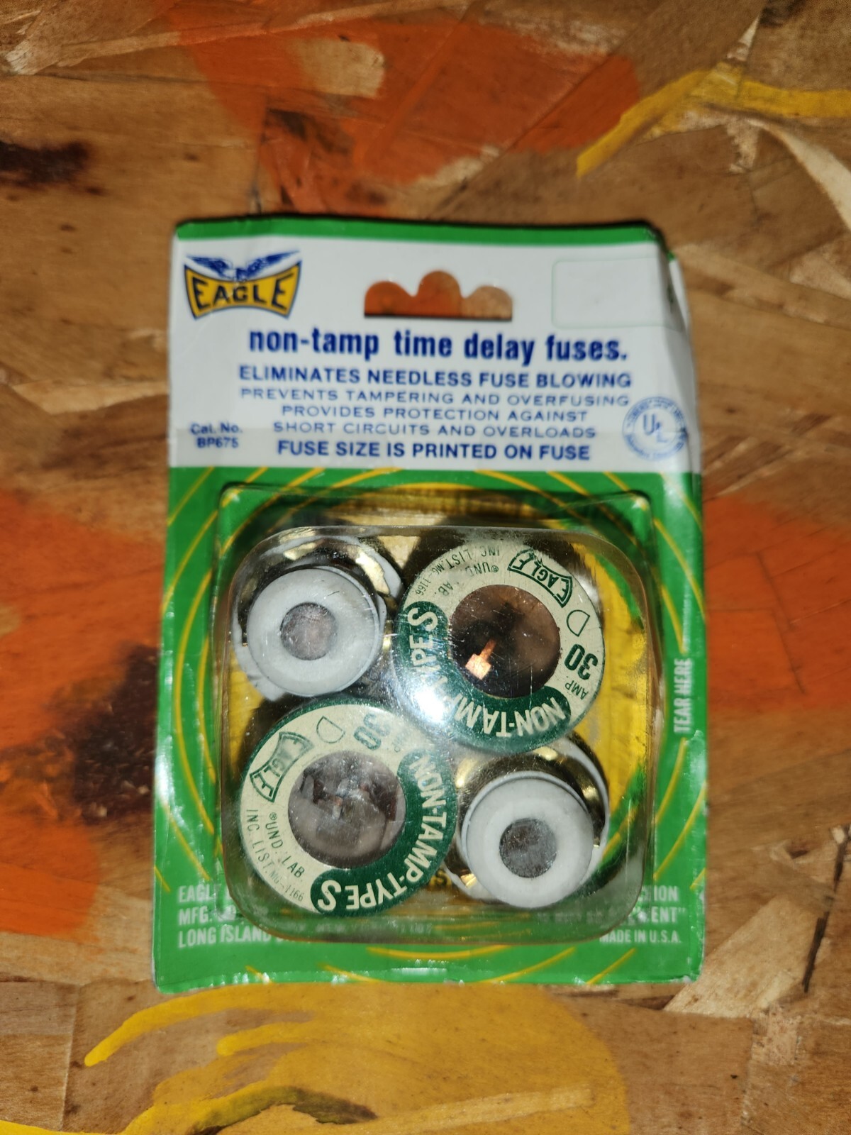 Eagle 30 Amp Type S Time Delay Non-Tamp Plug Fuses - Pack of 4 | eBay