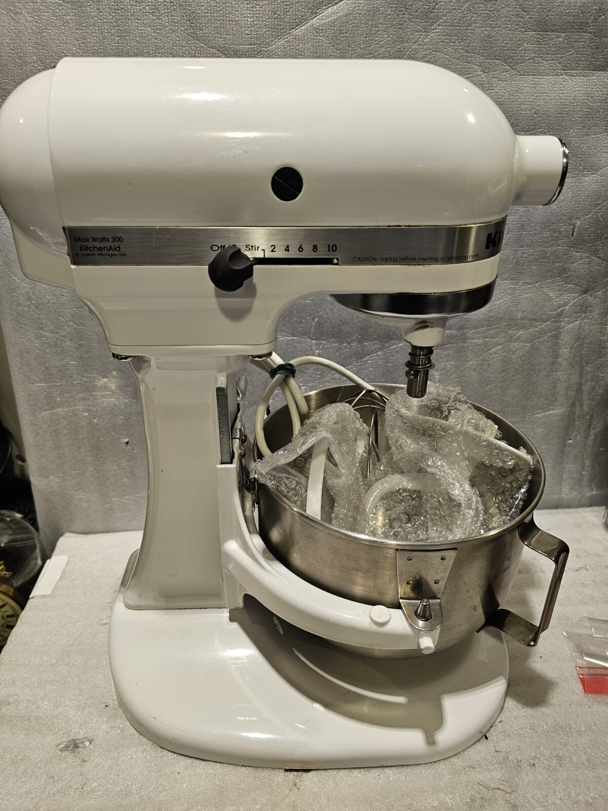 KitchenAid K5SS Heavy Duty Series 5qt Stand Mixer - White for sale ...