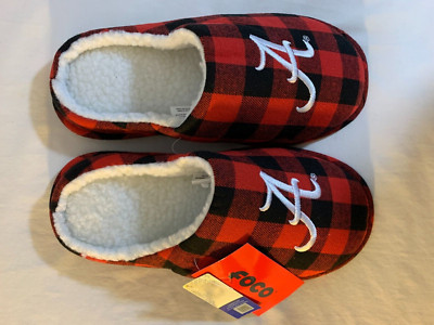 FOCO Men's NCAA College Alabama Crimson Tide Memory Foam Slippers ...