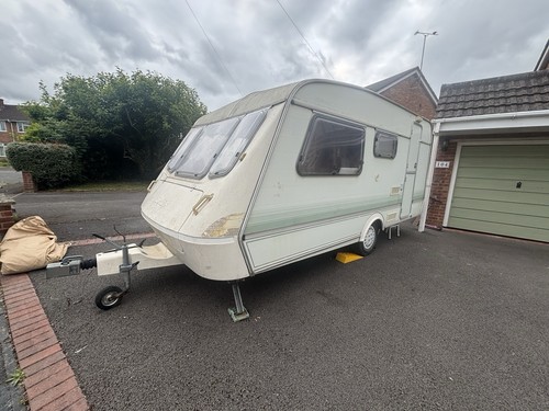 Used Caravan For Scrap/Parts, Mostly Shell | eBay UK