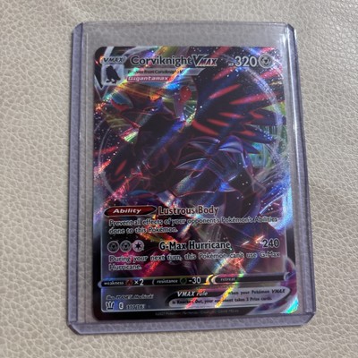 Corviknight VMAX 110/163 Ultra Rare SWSH05: Battle Styles Pokémon Card ...