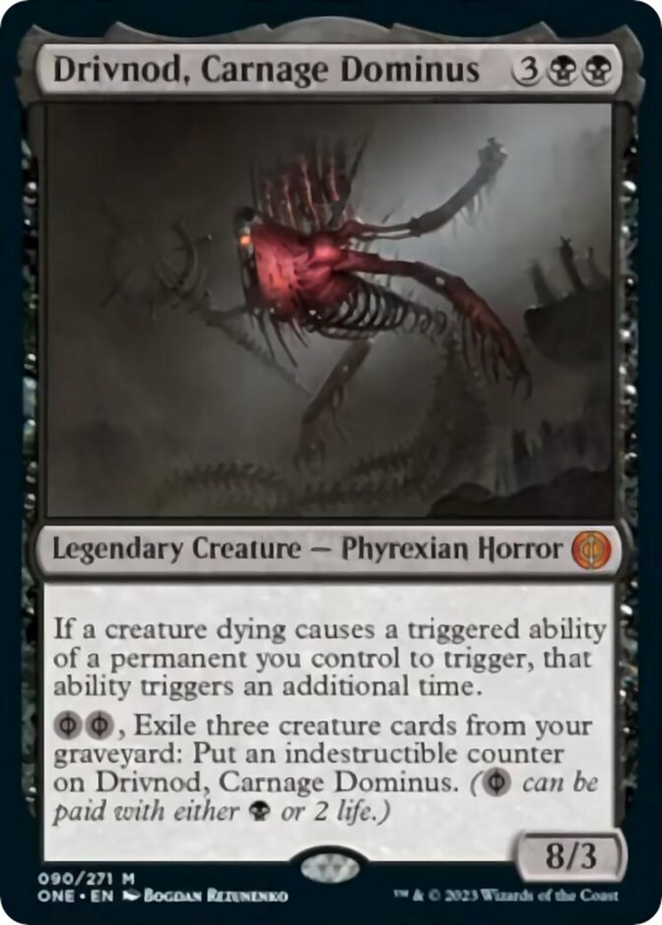 Drivnod, Carnage Dominus Phyrexia: All Will Be One Regular for sale ...