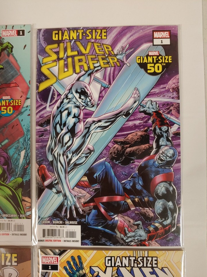 Lot of all 8 Marvel Comics 2024 50th Anniversary Giant-Size #1 One ...