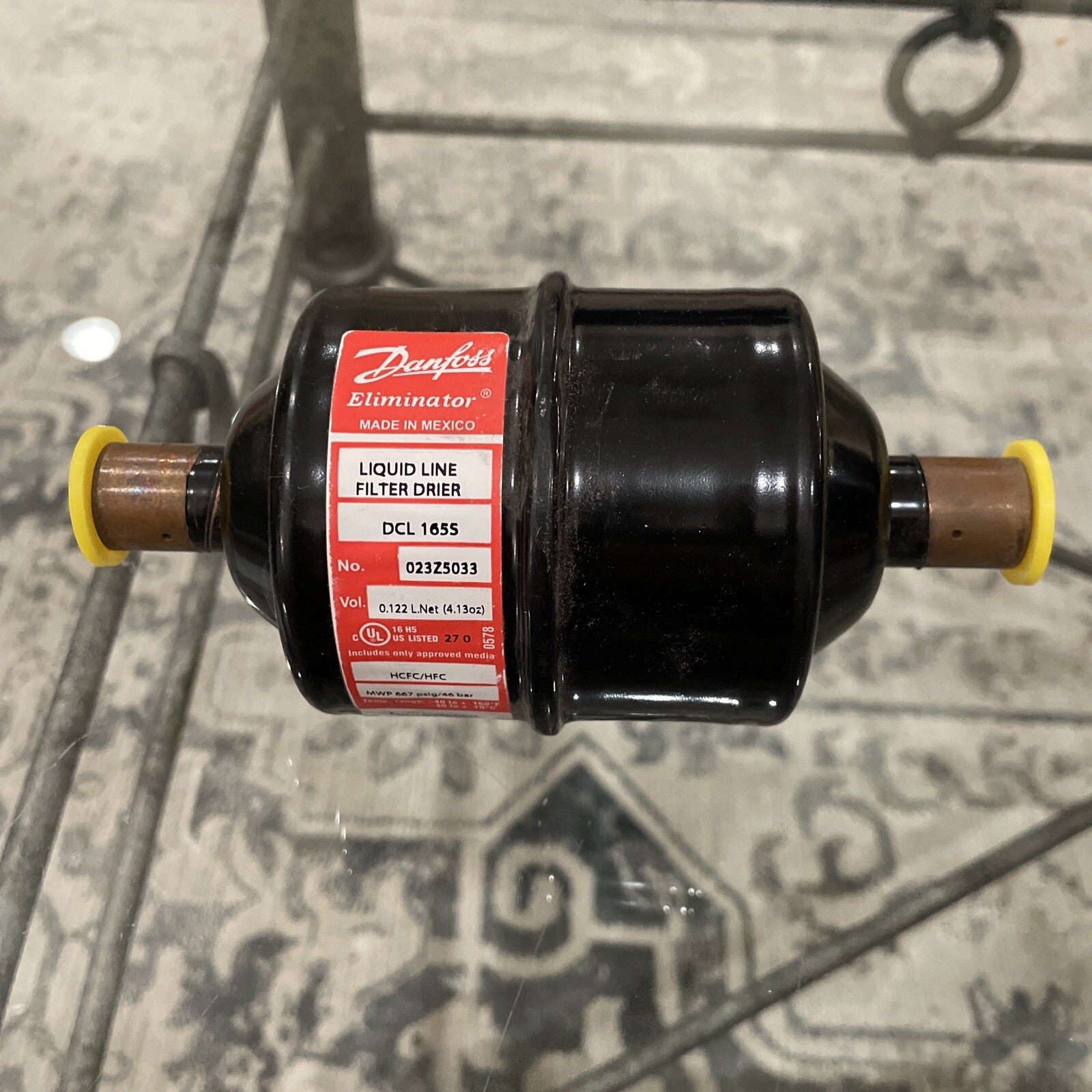 Danfoss 023Z5033 1/2" Sweat Liquid Line Filter Drier DCL165S *Free ...