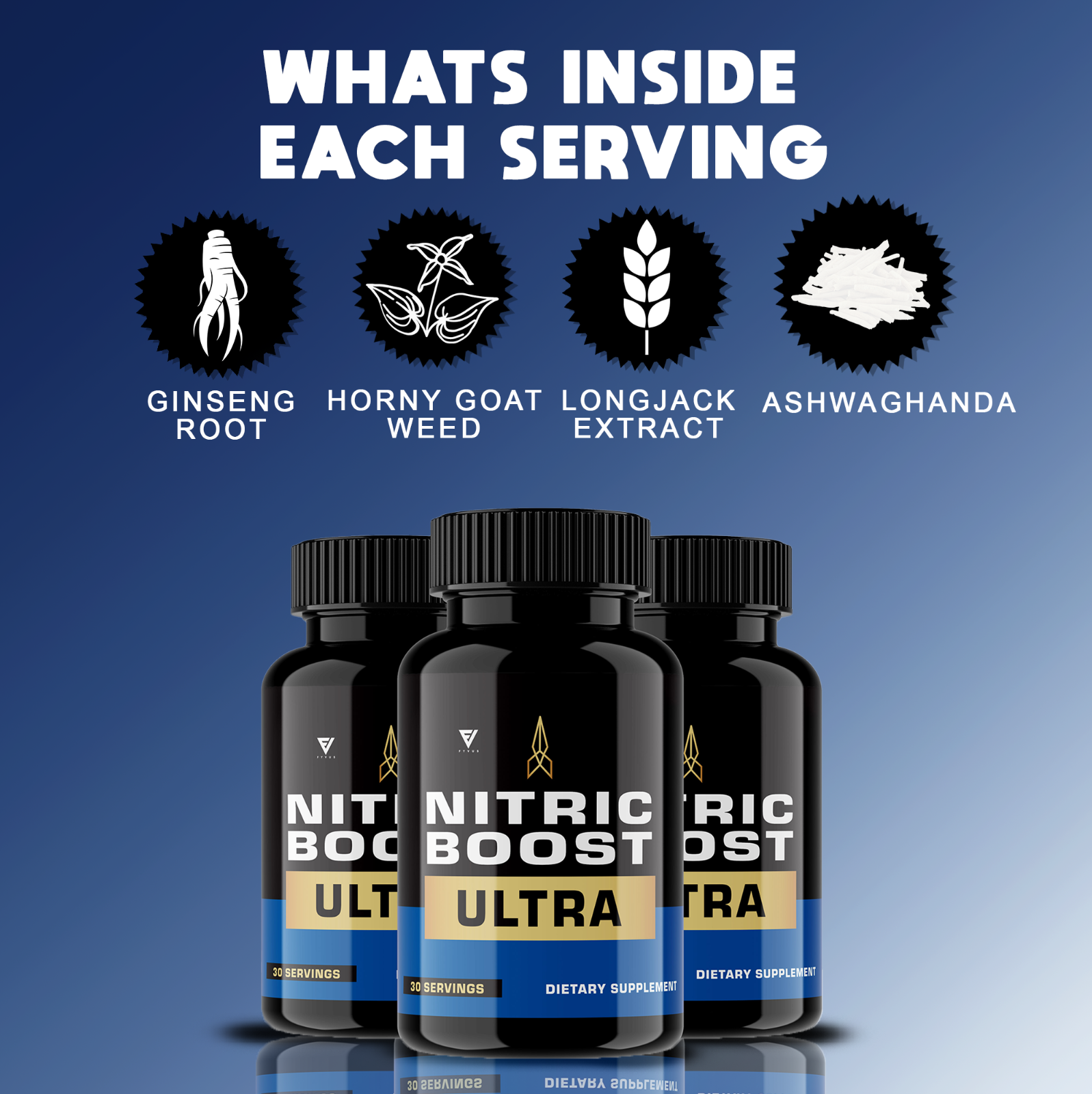 (3 Pack) Nitric Boost Ultra Capsules, Nitric Boost Ultra Reviews (180 ...