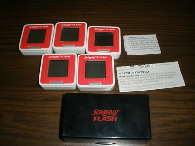 SCRABBLE FLASH ELECTRONIC GAME WORKS HASBRO 2010 | eBay