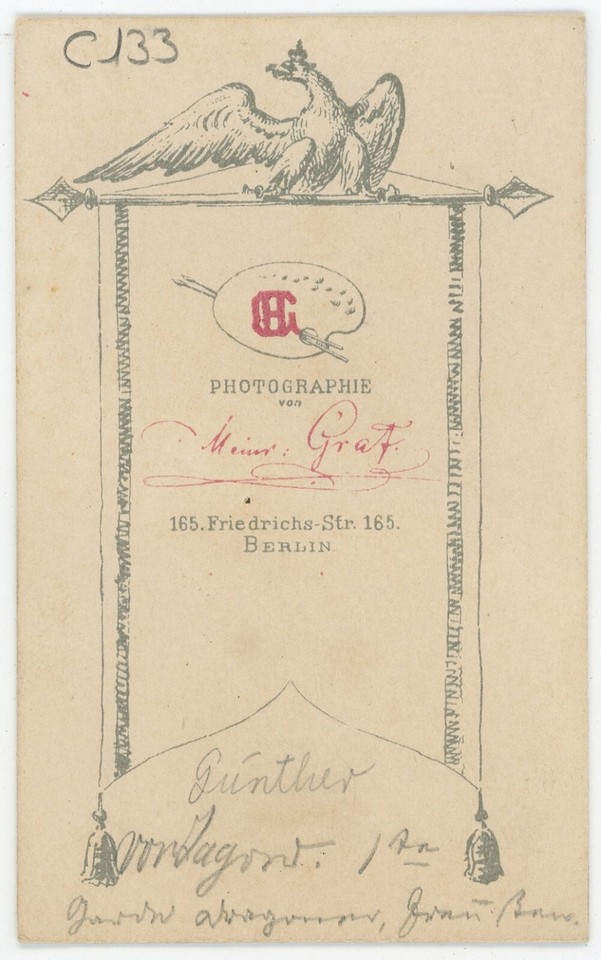 Cdv Circa 1865. German Military By Graf In Berlin. Militaria. | eBay