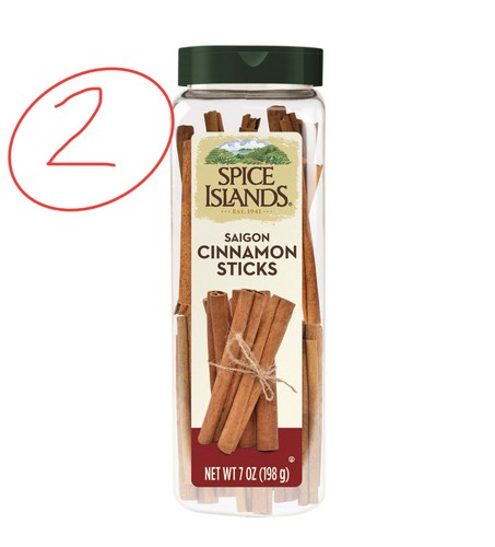 **2 Packs **Spice Islands Saigon Cinnamon Sticks ( 7 Oz. Each ) | eBay
