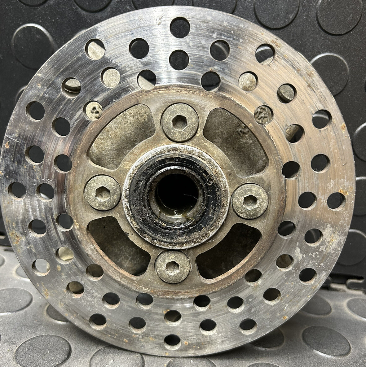 90-06 Genuine YAMAHA Banshee Warrior Raptor 350 Front Hubs Hub Brake ...