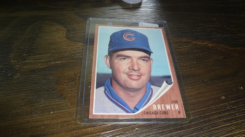 1962 TOPPS # 191 JIM BREWER BASEBALL CARD | eBay