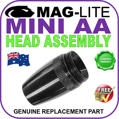 MAGLITE UPGRADE MINI AA HEAD ASSEMBLY FLASHLIGHT TORCH GENUINE PART AU ...