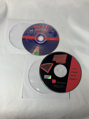 Davidson MATH BLASTER Pre-Algebra & Word Problems PC CD-ROM. Windows 95 ...