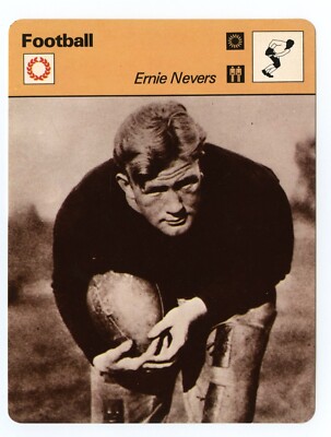 Ernie Nevers - Football Sportscasters Card | eBay