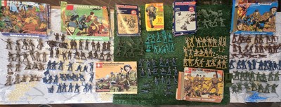 HUGE BUNDLE OF ATLANTIC TOY SOLDIERS 1980'S,ORIGIONAL,VINTAGE | eBay UK