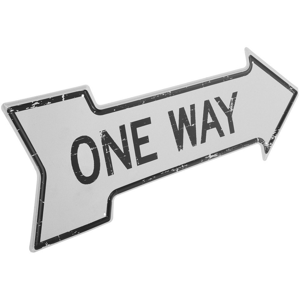 Wall Arrow Decor Sign Bar Arrow Decor Coffee Shop Arrow Indicator Retro ...