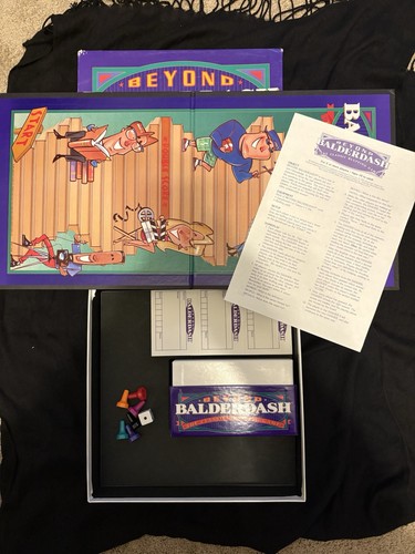 Parker Brothers Beyond Balderdash The Classic Bluffing Board Game 1990 ...