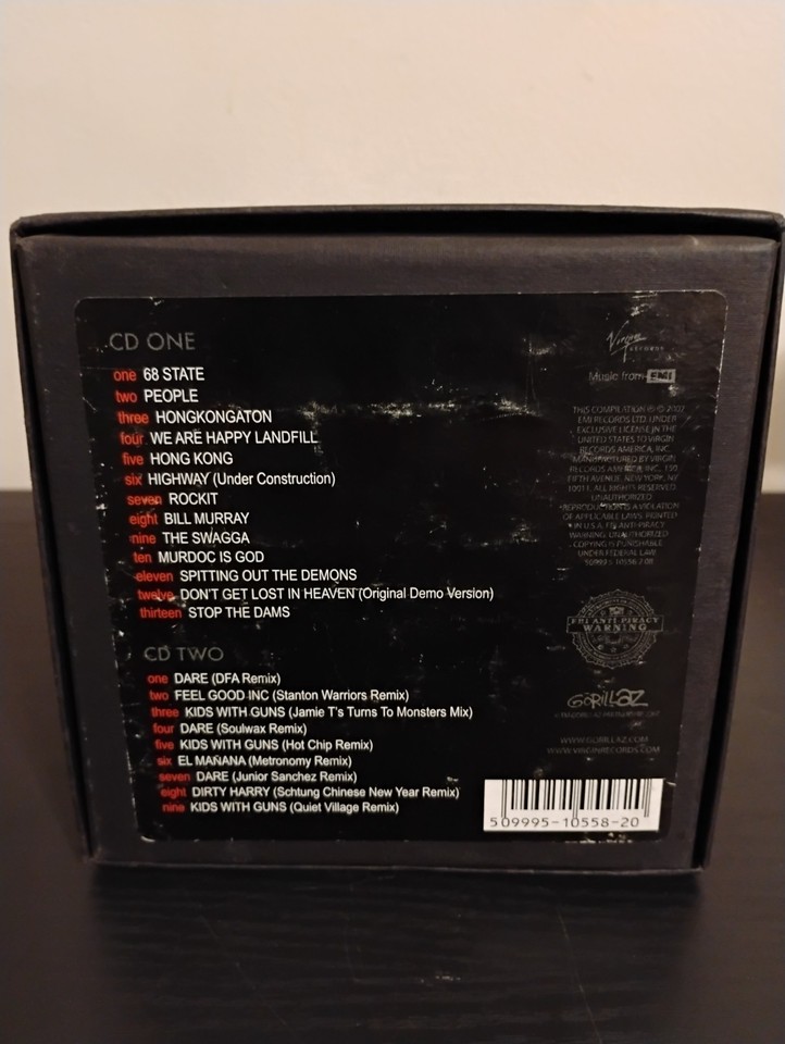 Gorillaz D-Sides Deluxe CD With All Extras | eBay