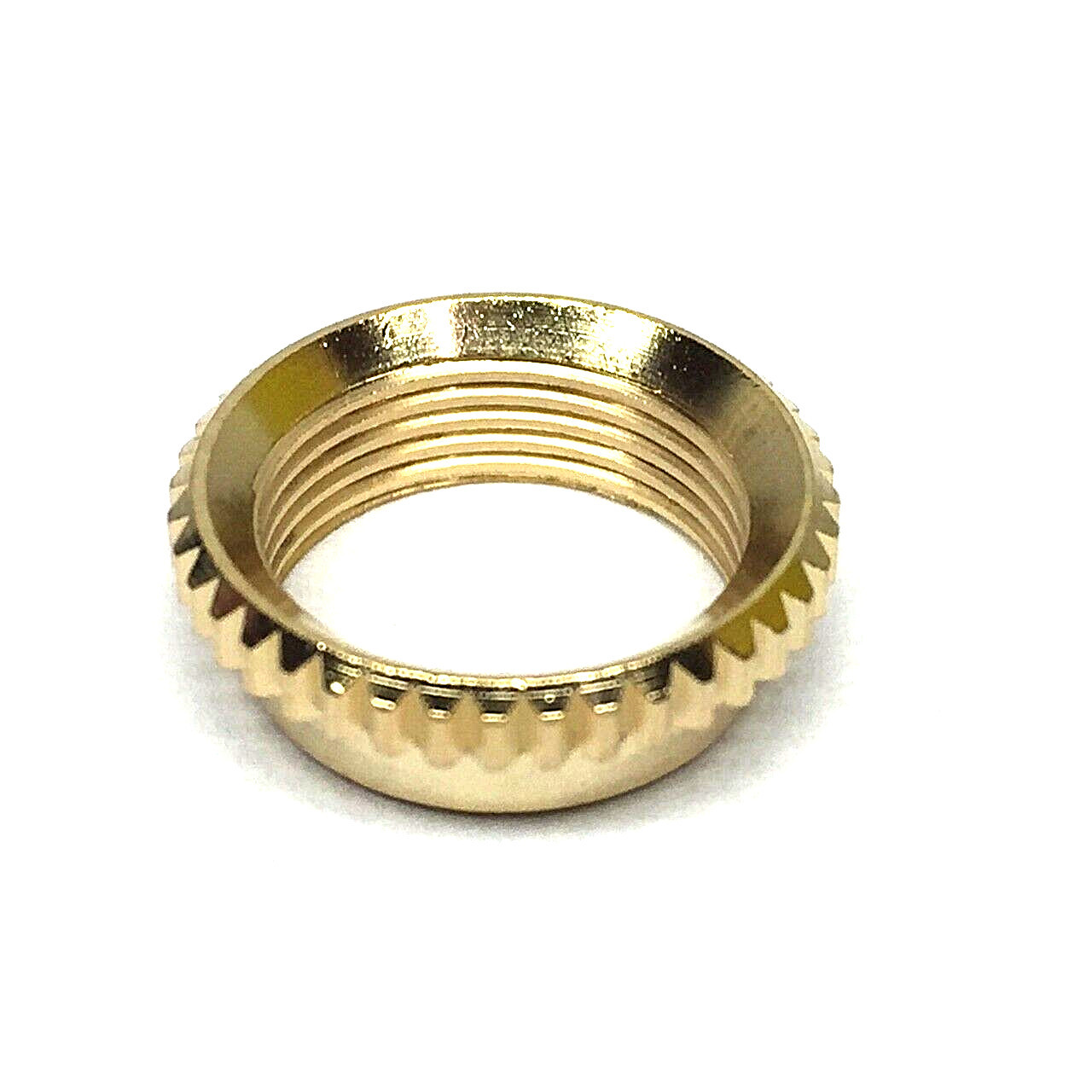 Gold Coarse Knurled Deep Thread Nut for Switchcraft® Guitar Switch EP ...