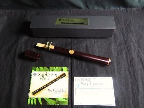 Xaphoon Pocket Sax Wind Instrument - Wine Red, Hawaiian, New | eBay