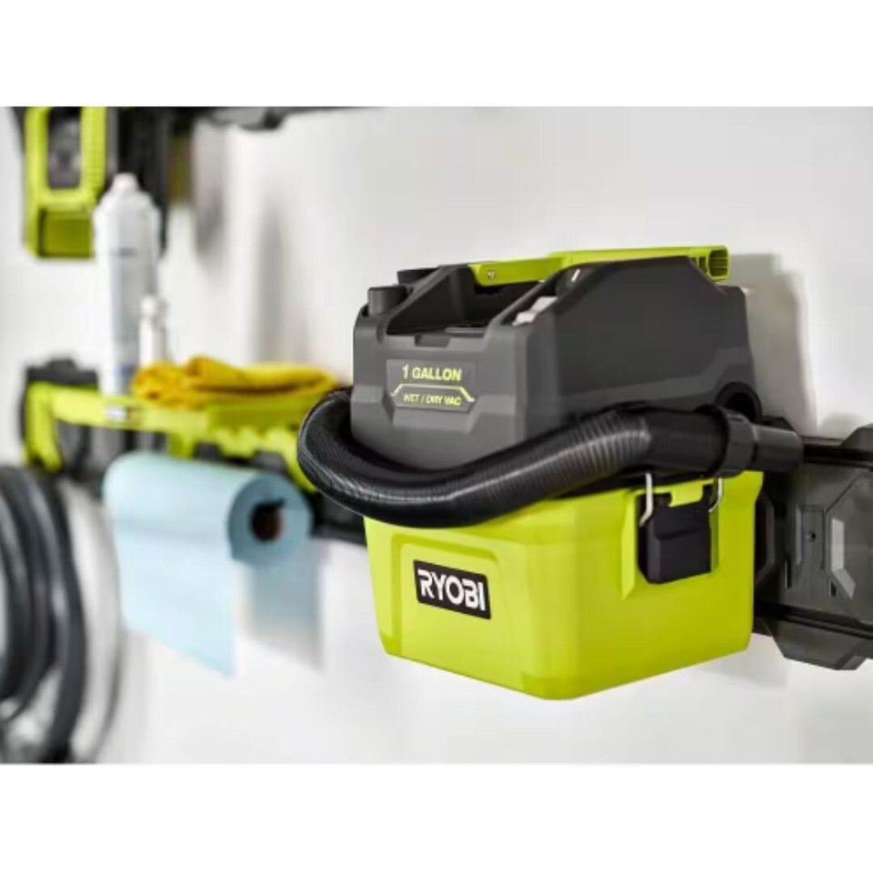 RYOBI PCL733B 18V ONE+ Cordless 1 Gal. Wet/Dry Vacuum (Tool Only) | eBay