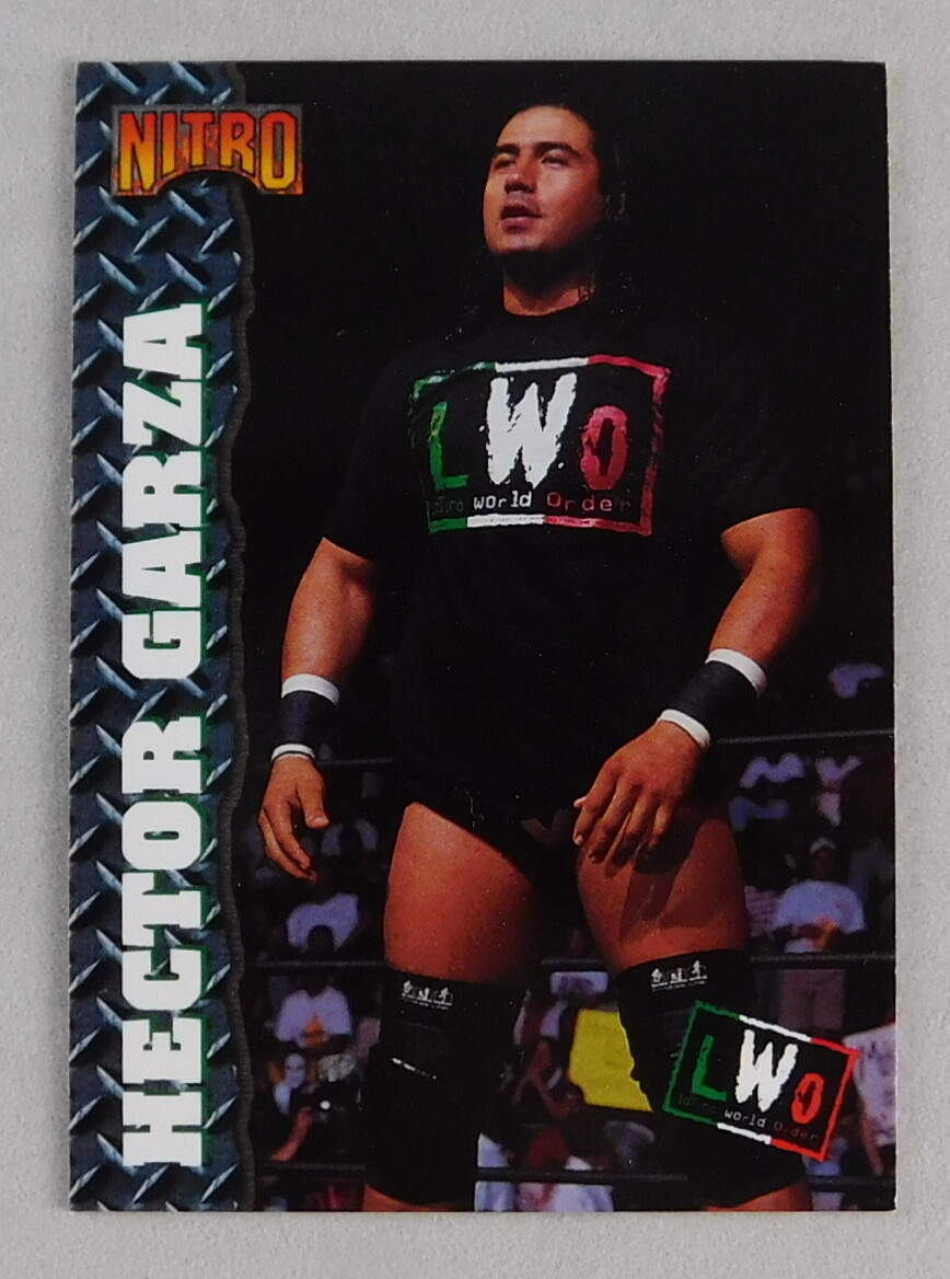 Hector Garza WCW Wrestling Main Event Trading Card Topps Wrestler WWE ...