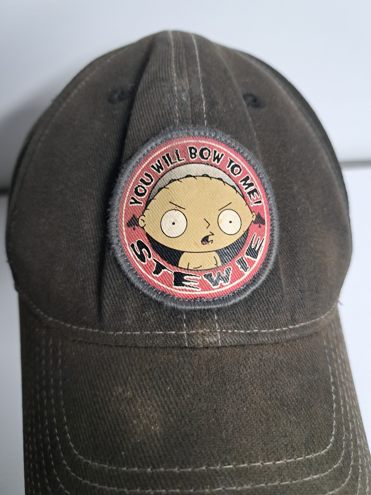 VINTAGE Family Guy Stewie Griffin Fitted Hat Adult 20… - Gem