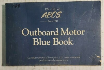 ABOS Outboard Motor Blue Book 1993 Edition | eBay