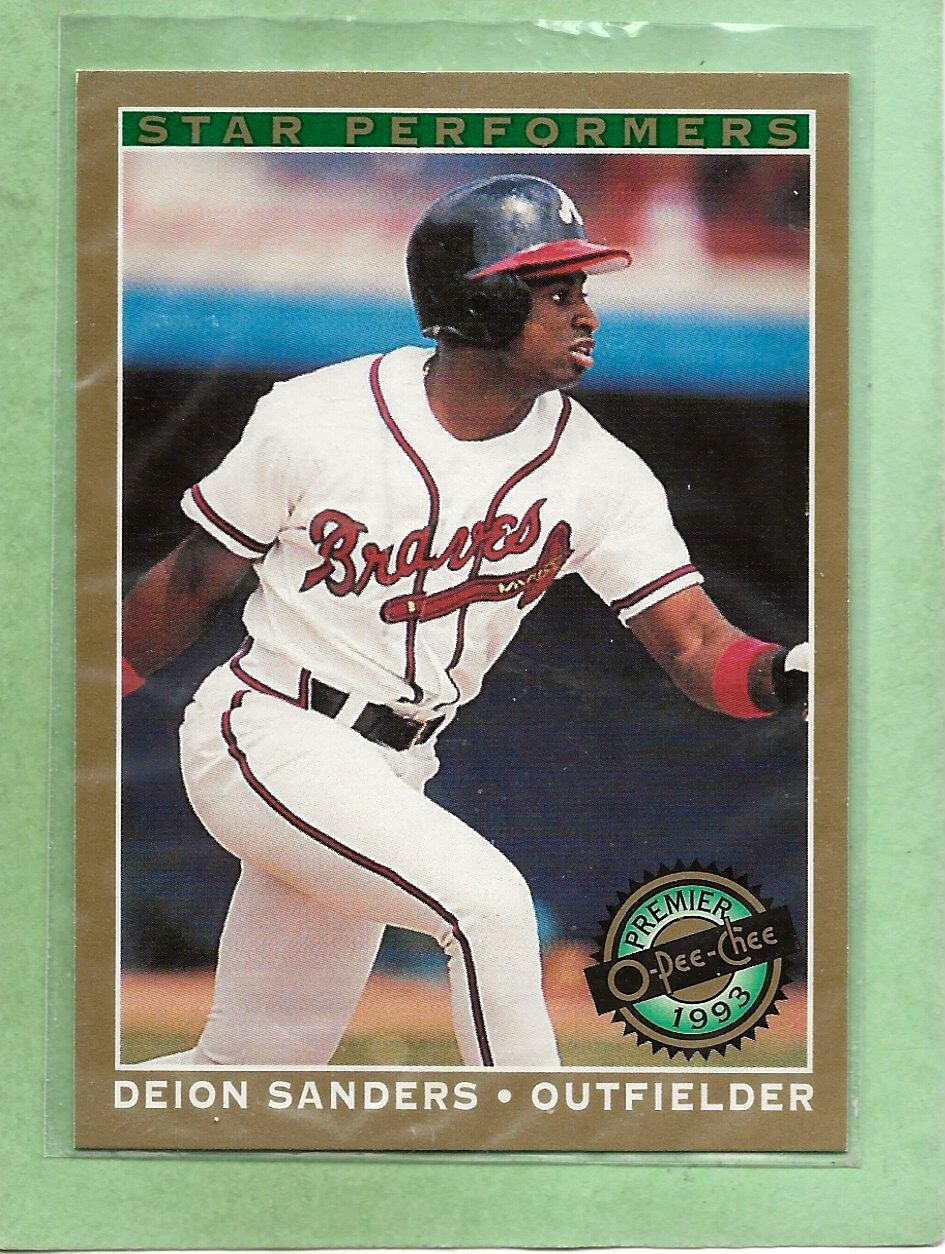 1993 O-Pee-Chee Premier - Star Performers #10 Deion Sanders for sale ...