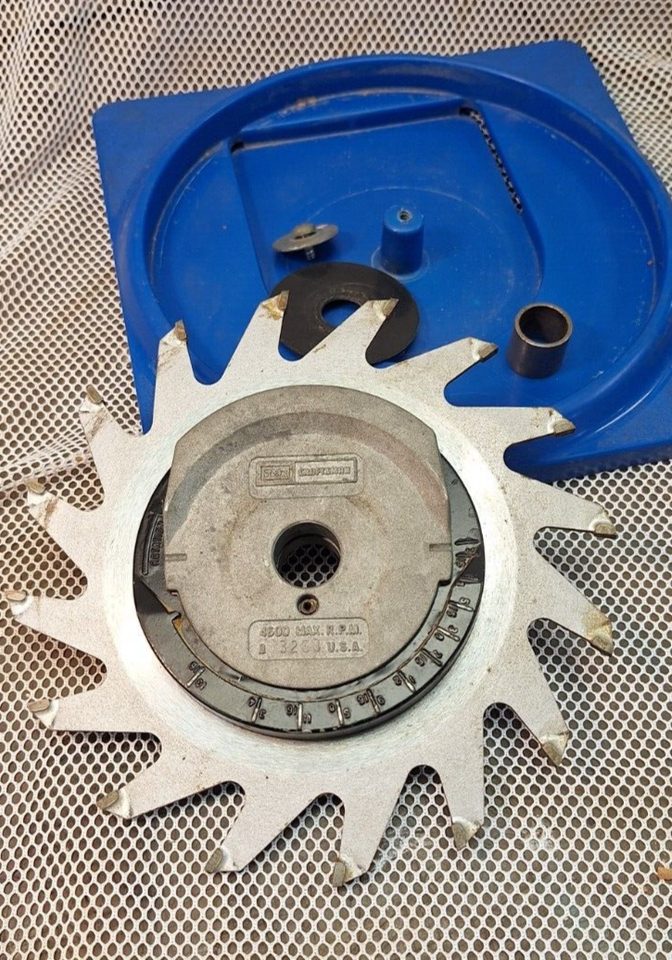 Sears CRAFTSMAN Carbide Tip Adjustable Dado Blade 7" No. 9 3263 | eBay