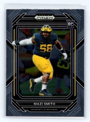 2023 Panini Prizm Draft Picks Mazi Smith #187 Dallas Cowboys RC | eBay
