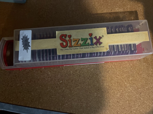 Sizzix Sizzlits Script Font Die Cutting Alphabet Letters / Numbers ...