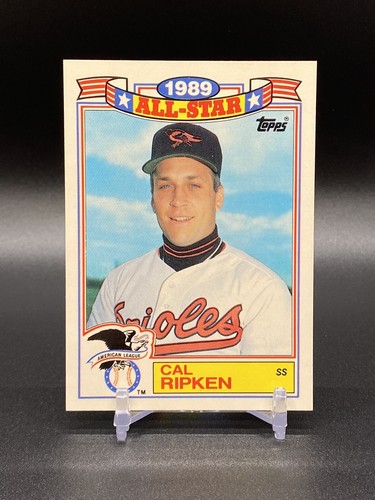 Cal Ripken Jr Topps 1989 All-Star Game Commemorative Set #16 Orioles ...