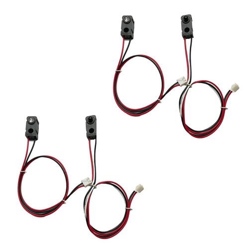 2 Sets IR Break Beam Sensor 5MM LEDs Counting Module Split Through-Beam ...