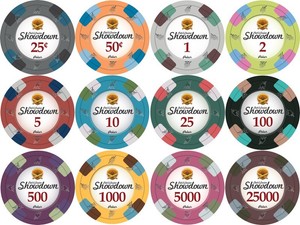 Basic Poker Chip Colors And Standard Values - datingbrown