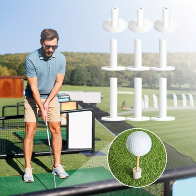 Rubber Golf Mat Tees Premium Driving Range Practice Tee for Golf Mats 9 ...
