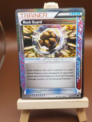 Pokémon Trainer Rock Guard 108/116 Holo Rare TCG 2013 LP | eBay