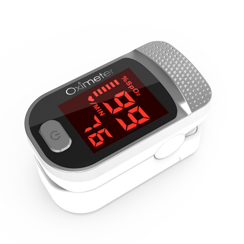 Fingertip Pulse Oximeter LED Display Blood Oxygen Saturation SpO2 ...